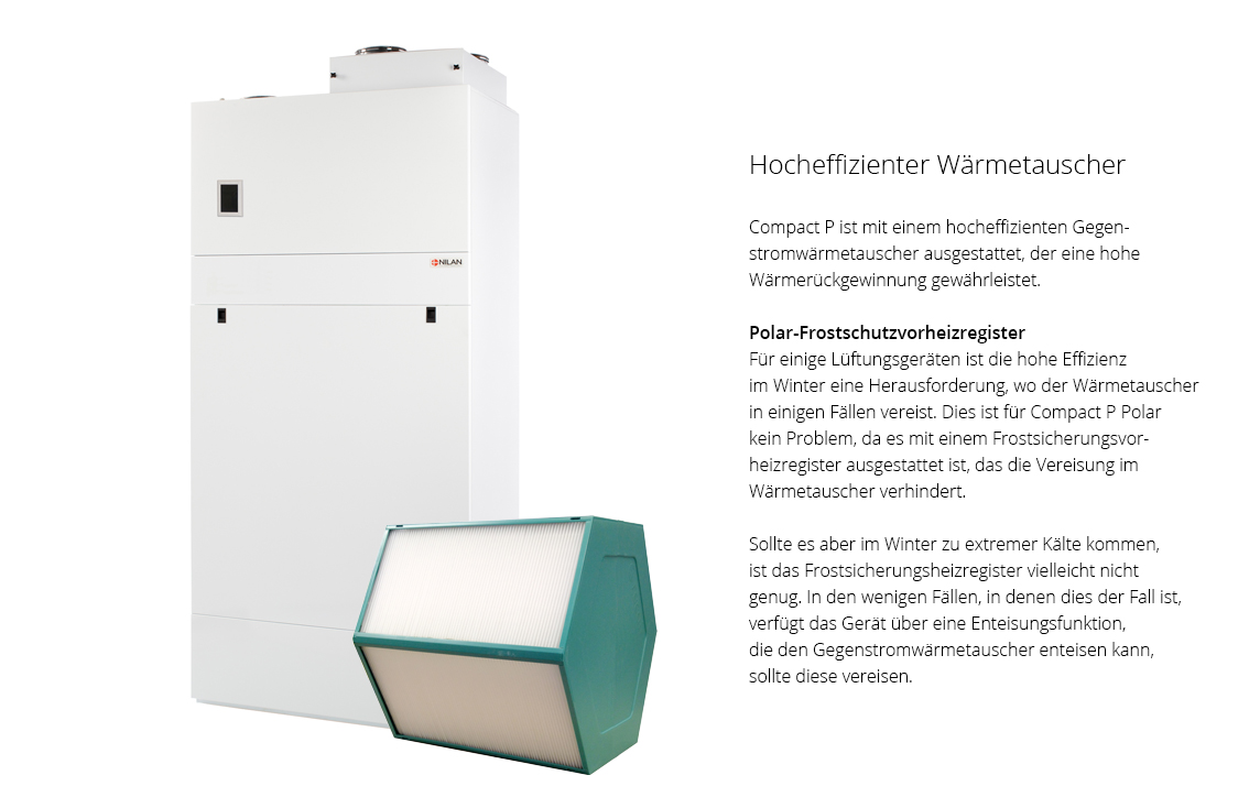 Compact P Multigerät mit mehreren Geräten in kompakten Installation